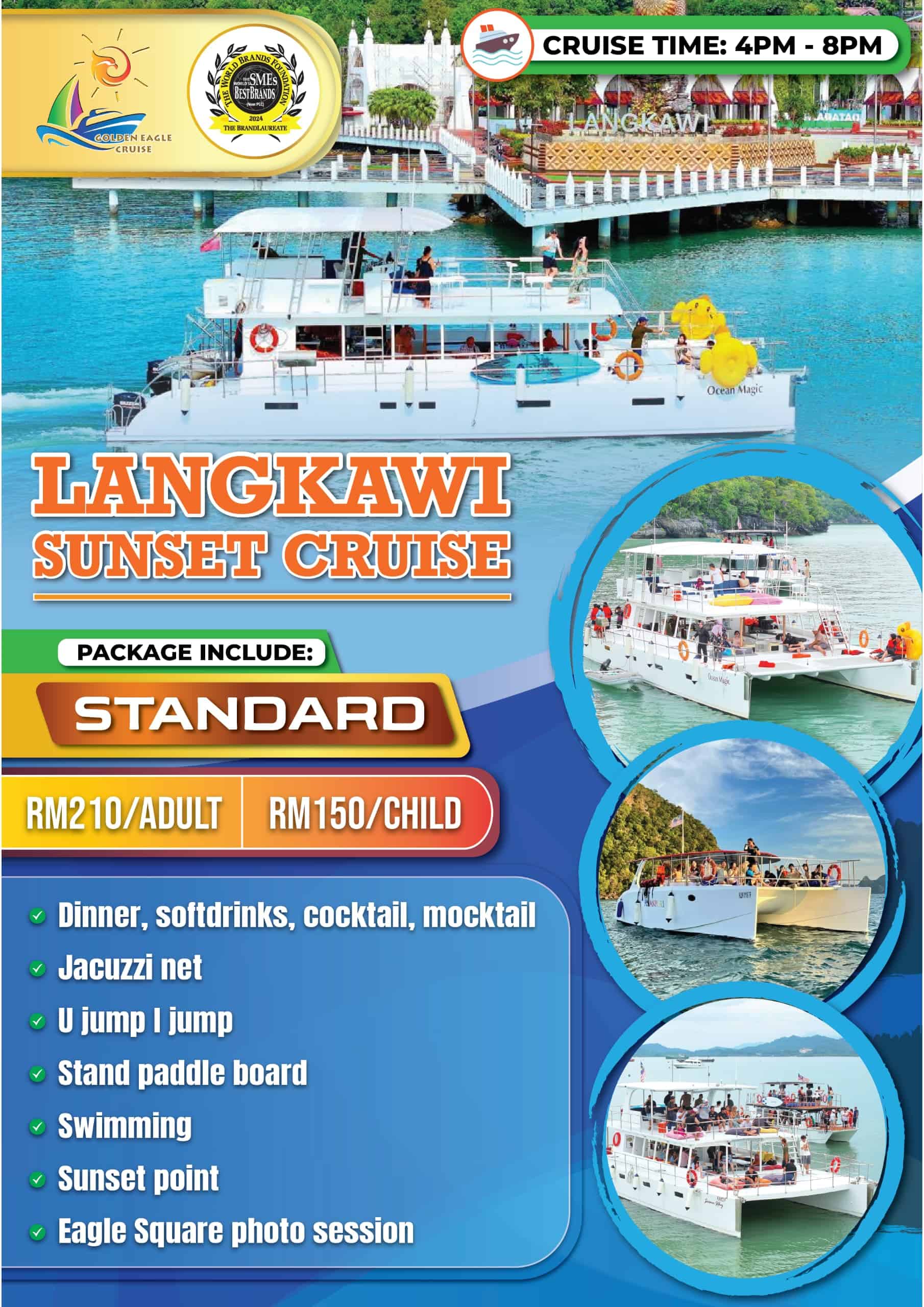Langkawi Standard Sharing Sunset BBQ Dinner Cruise